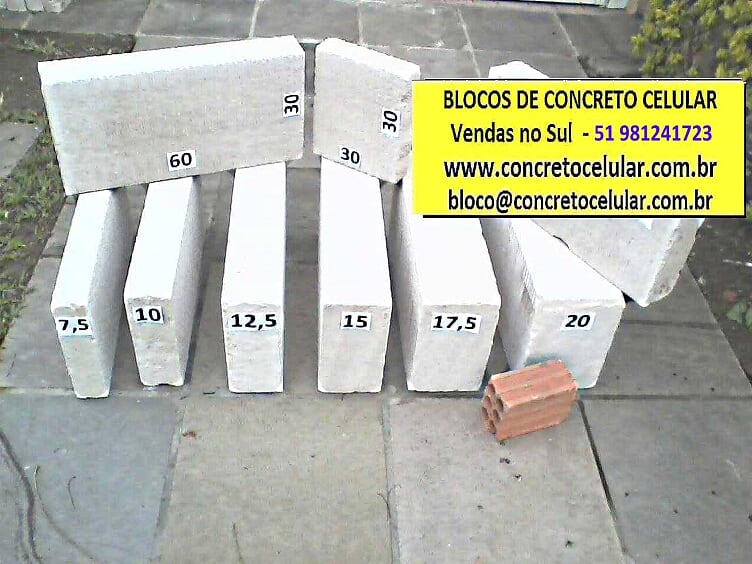 BLOCO CONCRETO CELULAR